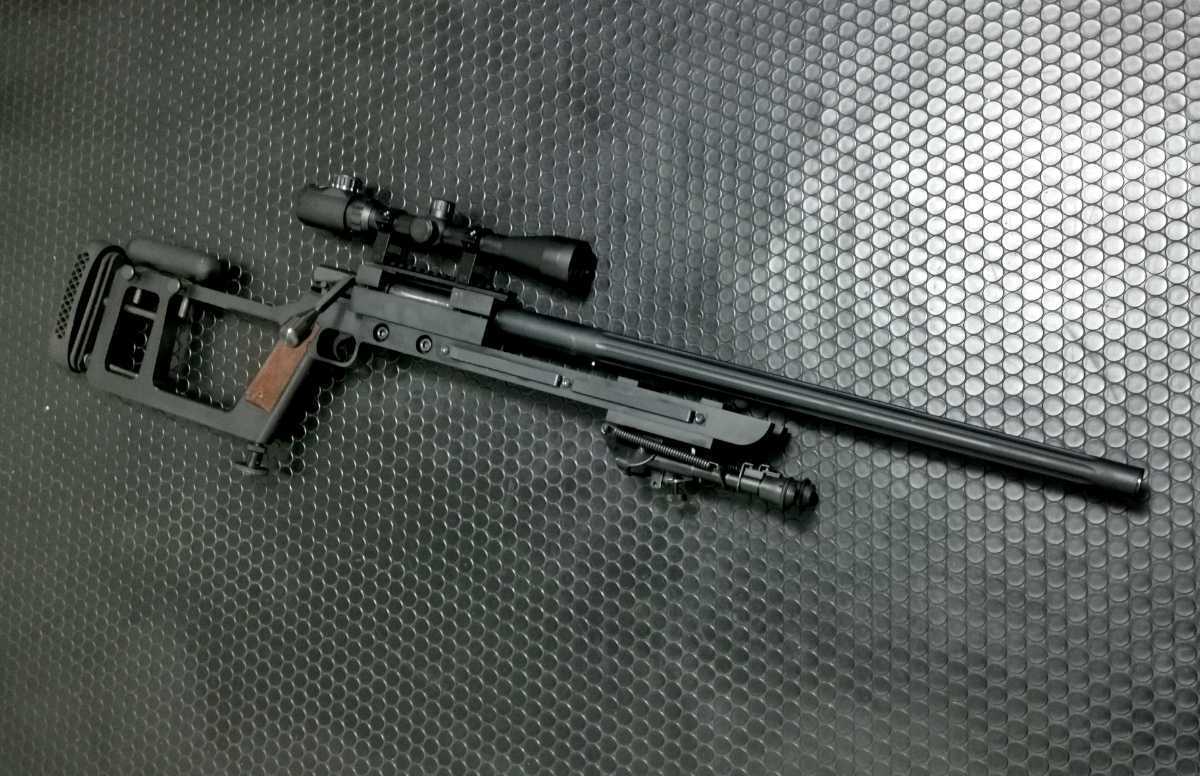 P.W.D D＆L SPORTS MR-30PG フルメタル ボルトアクションライフル APS-2 可変ズームスコープ バイポッド マルゼン ...