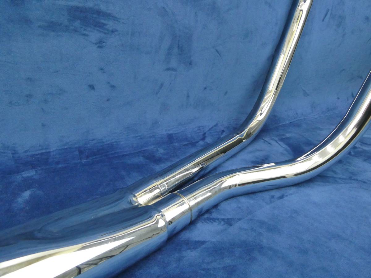 GS400 メッキ ヨシムラ タイプ マフラー 70π/ E1 E2 E3 GSX400EザリGS400L GS400Eモリワキ BEETキジマ 外装 カバー(マフラー本体（社外）)｜売買され ...