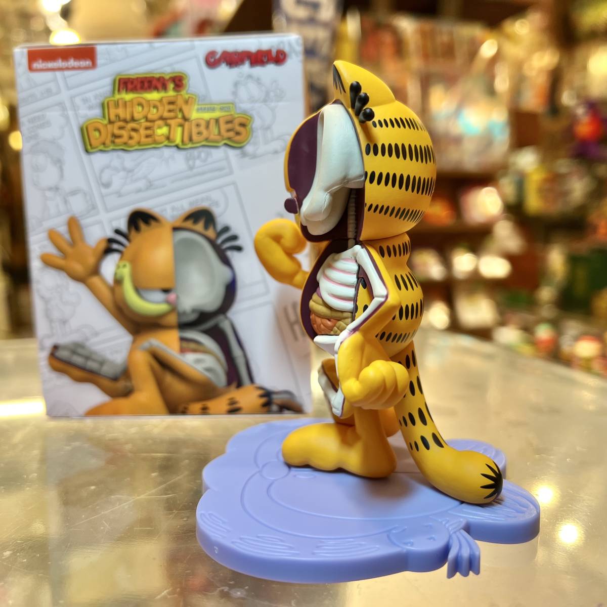 Mighty Jaxx Freeny's Hidden Dissectible GARFIELD ガーフィールド 解剖 フィギュア 開封済み1 ...