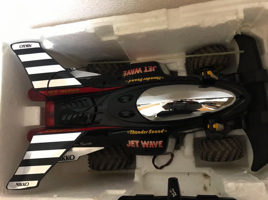 NIKKO ニッコー 1/16 RC ラジコン ラジコンカー ラジオコントロール JETWAVE ジェットウェーブ 当時物 年代物 動作未確認(レーシングカー)｜売買されたオークション情報 ...