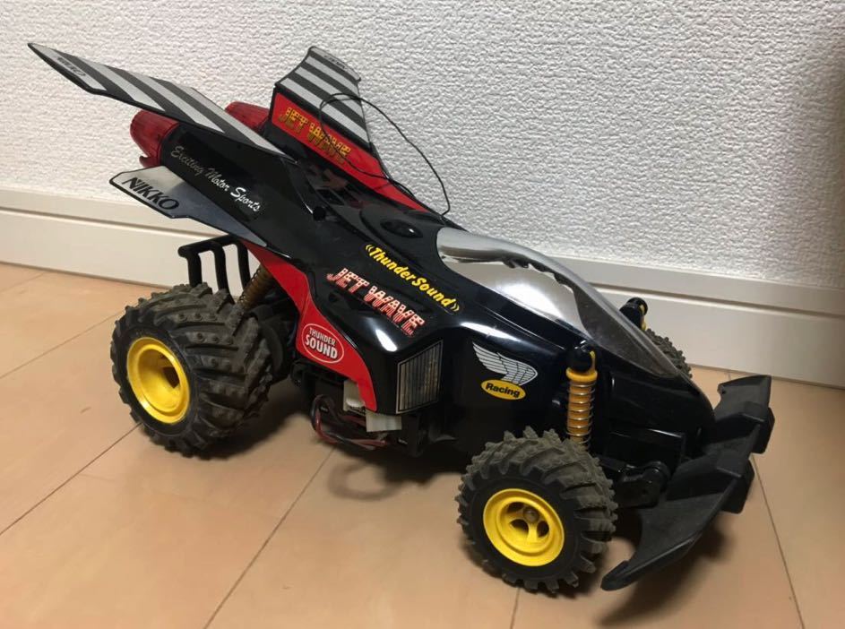 NIKKO ニッコー 1/16 RC ラジコン ラジコンカー ラジオコントロール JETWAVE ジェットウェーブ 当時物 年代物 動作未確認(レーシングカー)｜売買されたオークション情報 ...