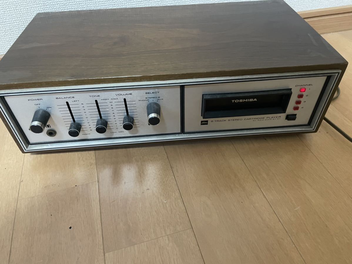 TOSHIBA CARTRIOGE PLAYER 8 KT-87 カセットデッキ オーディオ(一般)｜売買されたオークション情報、yahooの商品情報をアーカイブ公開 - オークファン ...