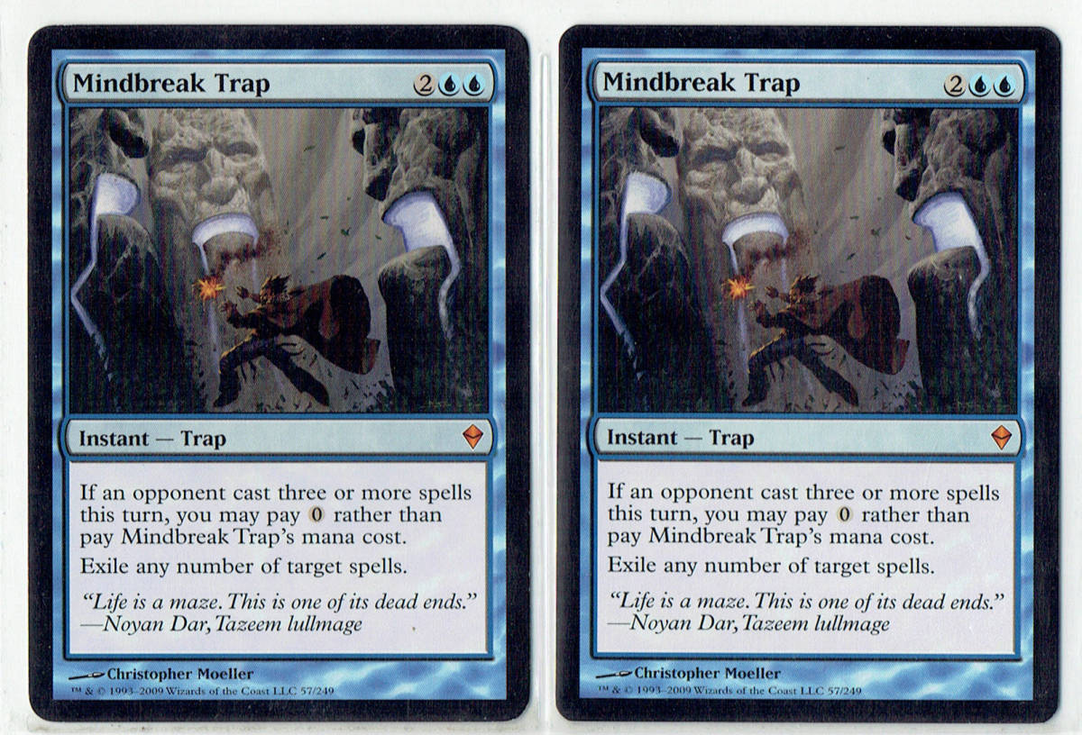 精神壊しの罠/Mindbreak Trap 2枚セット(青)｜売買されたオークション情報、yahooの商品情報をアーカイブ公開 - オークファン（aucfan.com）