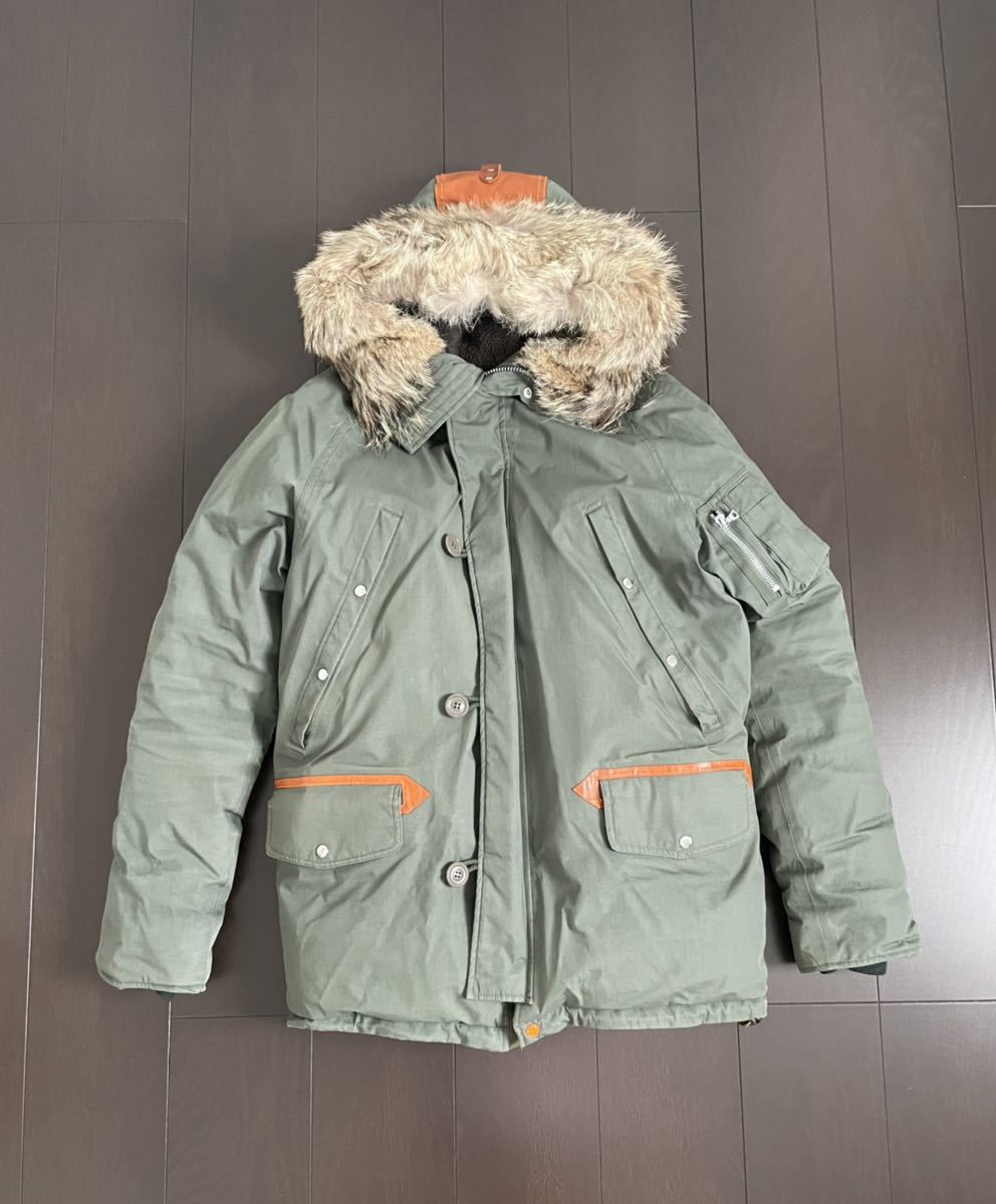 visvim M VALDEZ DOWN COAT 2L OLIVE ICT VEST BANDANA KOFU BEIGE DRY JOURNEYMAN TACKED KERCHIEF ...