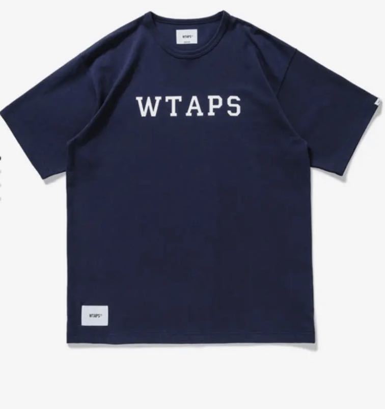 WTAPS 21ss COLLEGE / SS navy ダブルタップス ACADEMY BLANK Supreme descendant(半袖Tシャツ)｜売買されたオークション情報 ...