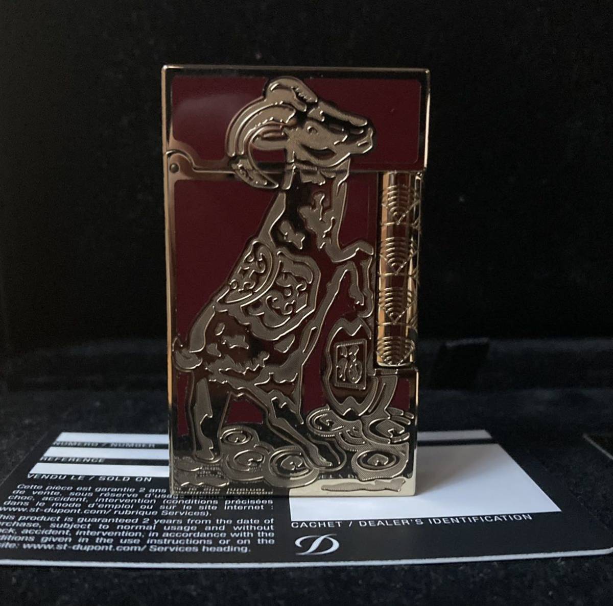 世界限定888個 S.T.Dupont エス テー デュポン ライター ゴート プレミアム Goat Premium ライン2(デュポン ...