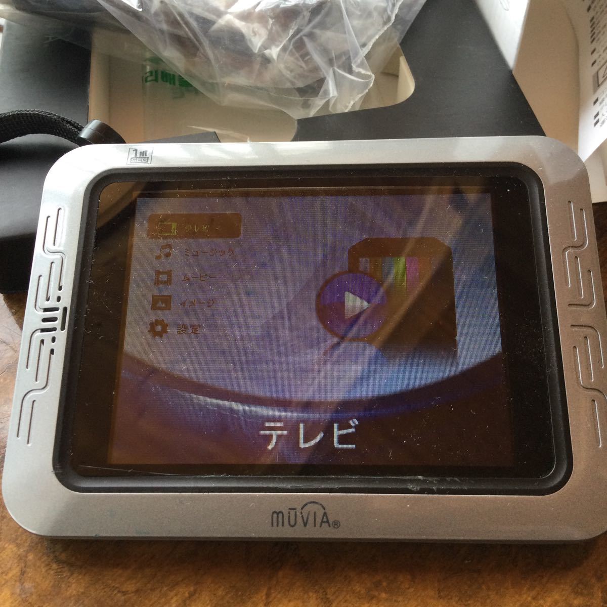 MUVIA DTV-006P NHC株式会社製ワンセグテレビ パーソナル ポータブルテレビ(ポータブルテレビ)｜売買されたオークション情報 ...