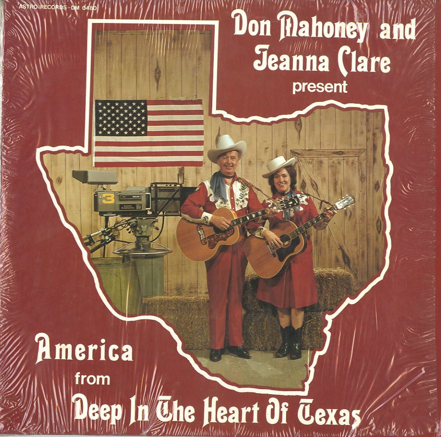 A00278206/LP/Don Mahoney & Jeanna Clare America from Deep In The Heart ...