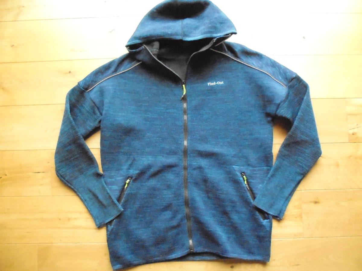 ワークマン WORKMAN ファインドアウト Find-Out 2241 MOVE ACTIVE 3D ニットフーディ LL XL ネイビー杢 ジャケット パーカー(その他)｜売買された ...