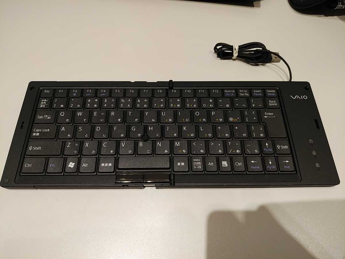 SONY VGN-Uシリーズ USB折りたたみキーボード VGP-KBC1(USBキーボード)｜売買されたオークション情報、yahooの商品 ...