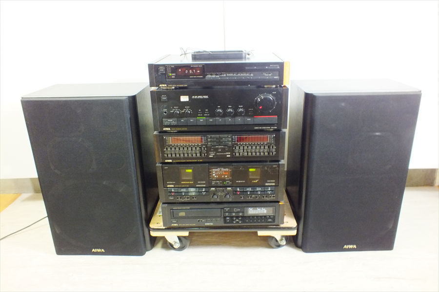 AIWA アイワ TX-S999 MX-S999 GE-999 FX-SW999 DX-S999S SX-S999 システムコンポ 現状品 ...