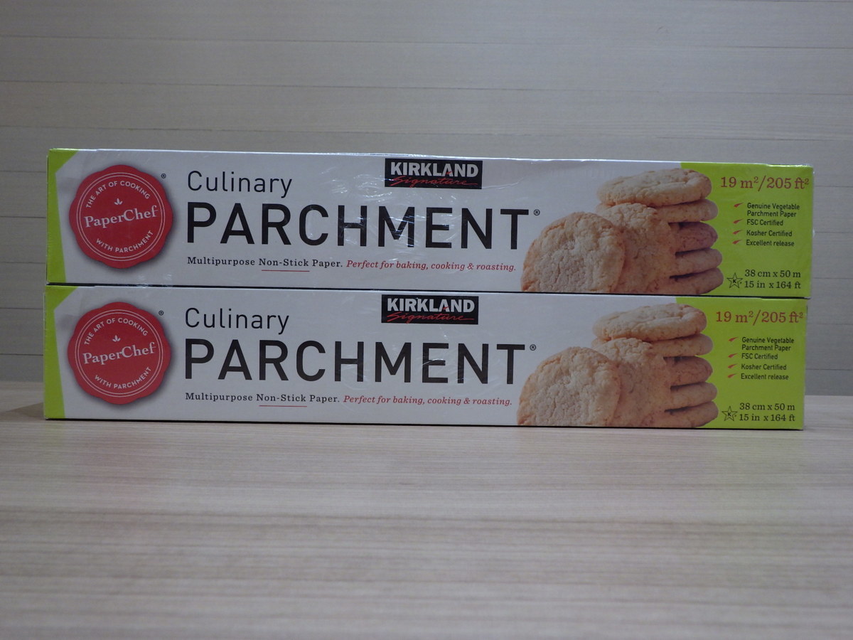 u617-1-1323118 カークランドシグネチャー オーブンペーパー38cmx49m 2本セット パーチメントペーパー 調理 料理 焼き魚 ...