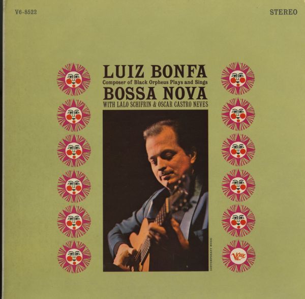 63年 USオリジナル Verve 黒銀DGLbl Luiz Bonfa / Plays And Sings Bossa Nova ...