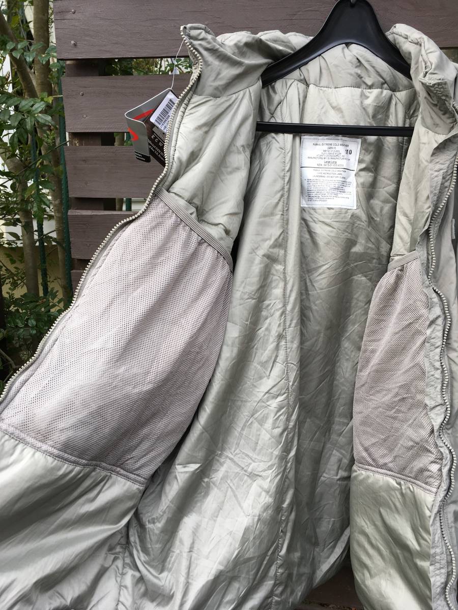 品 Large Long GEN III Extreme Cold Weather Parka ECWCS Level7 : Primaloft プリマロフト ジャケット パーカ 壱(戦闘服 ...