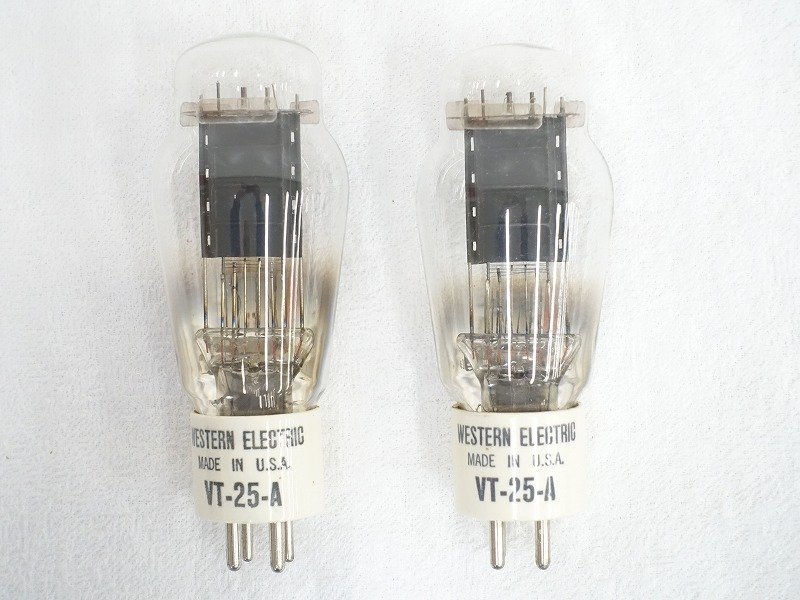 Western Electric VT-25-A 真空管2本 ウエスタンエレクトリック 011433018Jm(真空管)｜売買された ...
