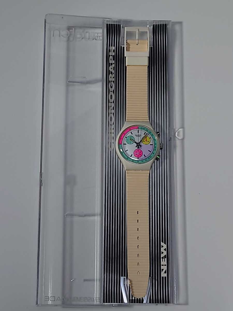 SWATCH Chrono ホワイトホーセス クロノグラフ スウォッチ(CHRONO)｜売買されたオークション情報、yahooの商品情報をアーカイブ公開 - オークファン（aucfan.com）