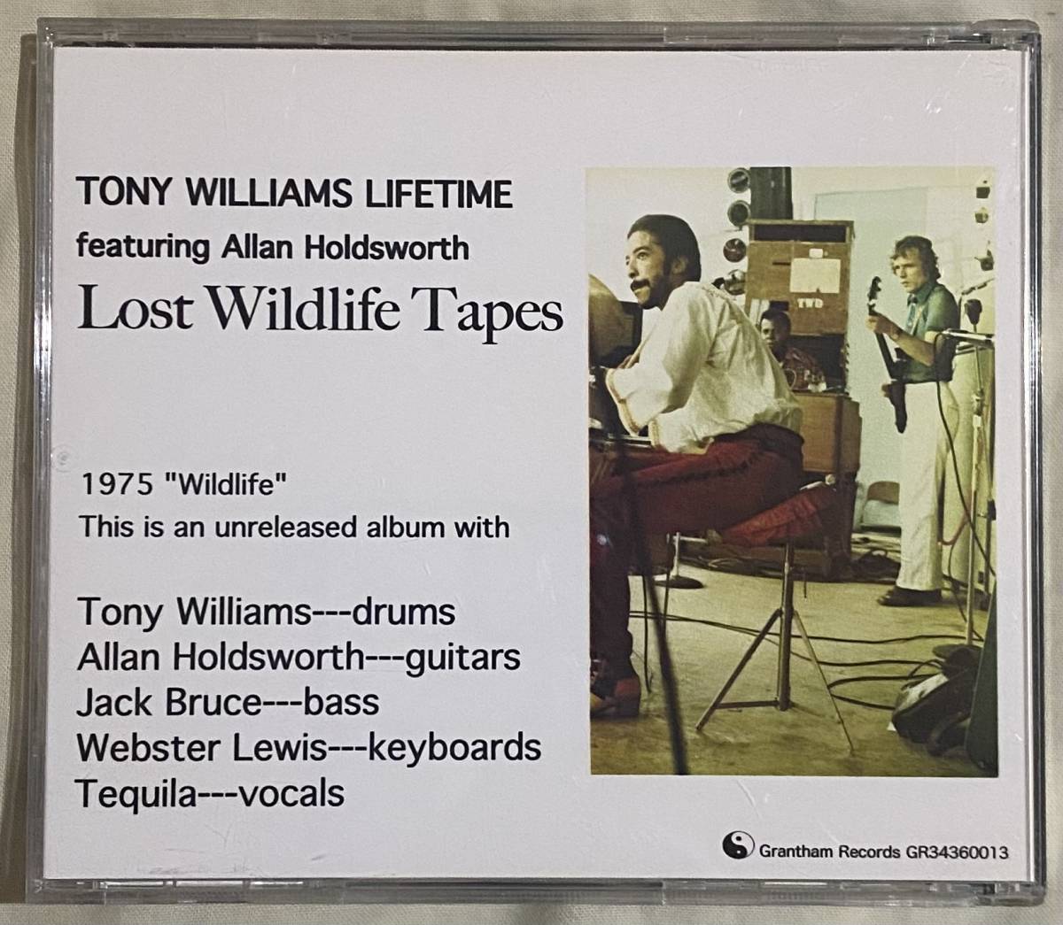 Tony Williams / Lost Wildlife Tapes コレクターズCD Allan Holdsworth(フュージョン ...