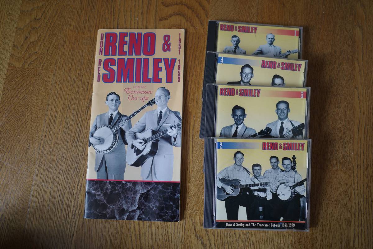 Reno & Smiley CD Box Set 1951-1959 レノ＆スマイリー ボックスセット Don Reno Red Smiley ...