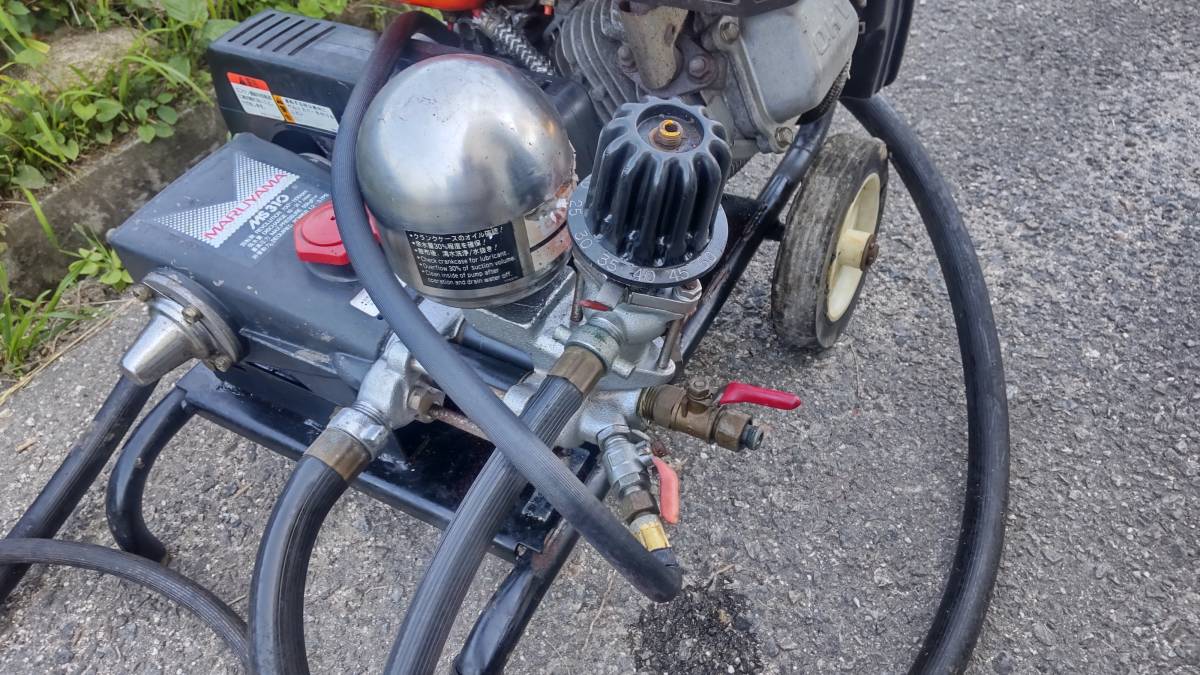 丸山製作所 動力噴霧器 エンジン高圧洗浄機 MS310 三菱GM131L 4サイクルエンジン搭載(噴霧器)｜売買されたオークション情報、yahooの商品情報をアーカイブ公開 - オークファン ...