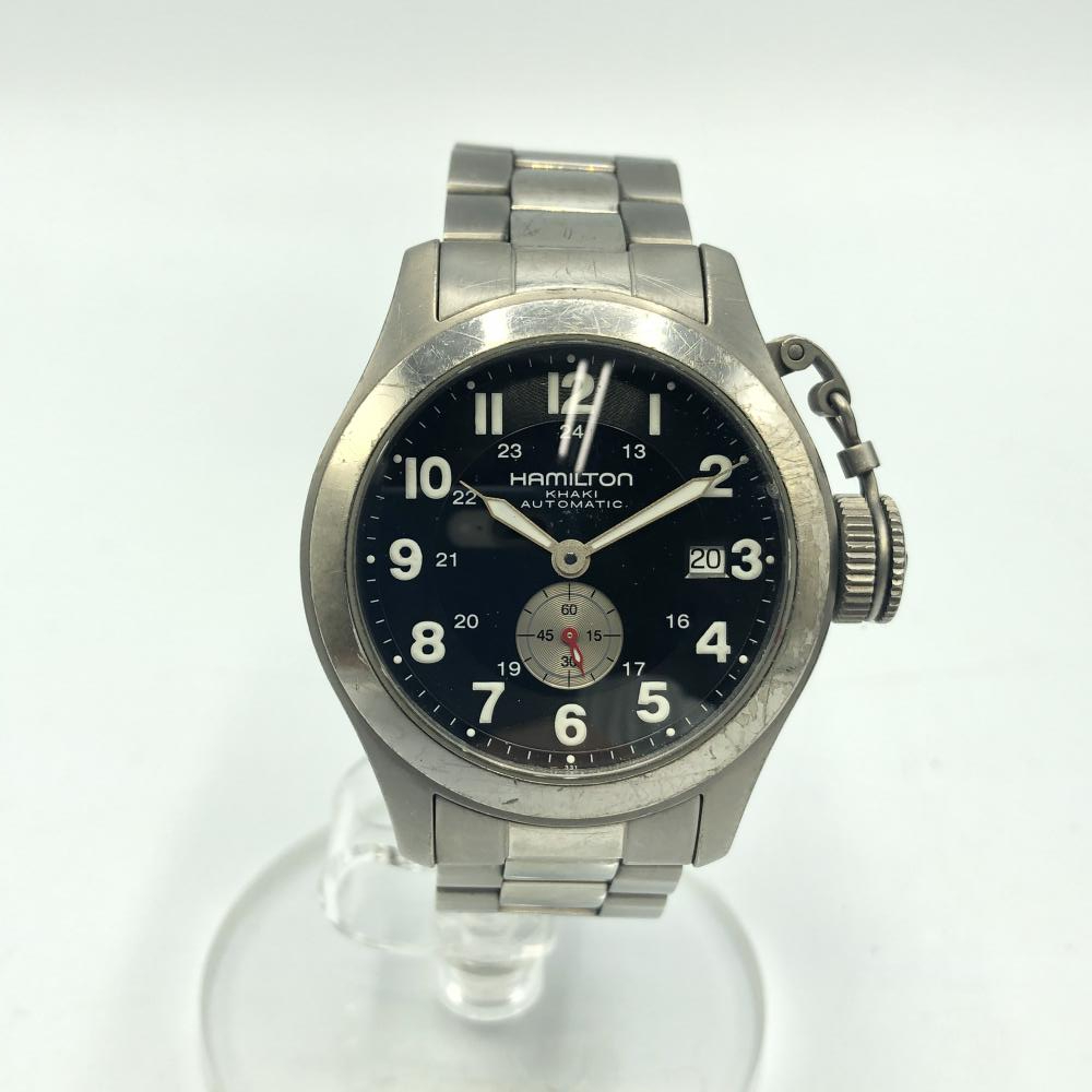 HAMILTON KHAKI NAVY H774150 自動巻き ハミルトン カーキネイビー(カーキ)｜売買されたオークション情報、yahoo ...