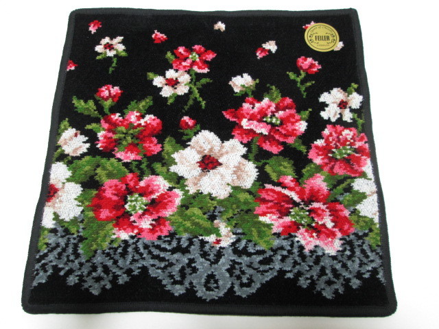 フェイラー タオルハンカチ 大判30cm アリエッタ ブラック ハンカチ FEILER feiler(フェイラー)｜売買されたオークション情報、yahooの商品情報をアーカイブ公開 ...