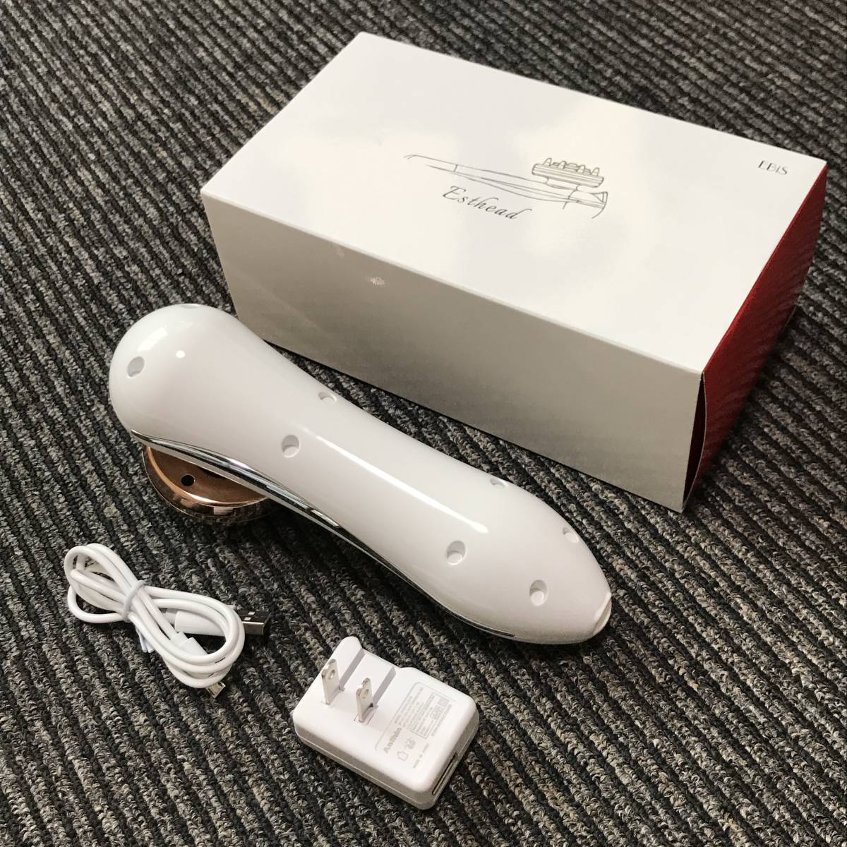 EBiS頭皮エステ美顔器 Esthead エステッド 宅急便(ハンディマッサージャー)｜売買されたオークション情報、yahooの商品情報をアーカイブ公開 - オークファン（aucfan.com）