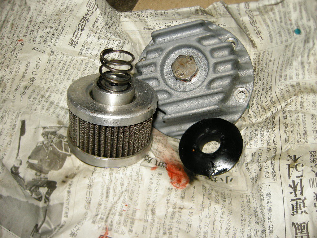 フルフロー オイルフィルターKIT 品 空冷VW ワーゲン ビートル バス カルマン Type-Ⅲ 等に Full flow oil ...