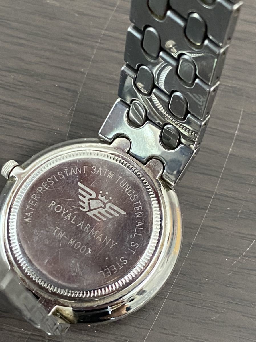 ROYAL ARMANY TN-M007 メンズ腕時計 / ロイヤルアルマニー(アナログ（クォーツ式）)｜売買されたオークション情報 ...