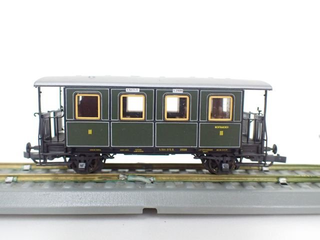 ROCO 44014 バイエルン王立鉄道 2軸客車 Ep.I 4両セット HOゲージ 鉄道模型 外国車輌 ロコ 元箱付き 6692A-3(外国 ...