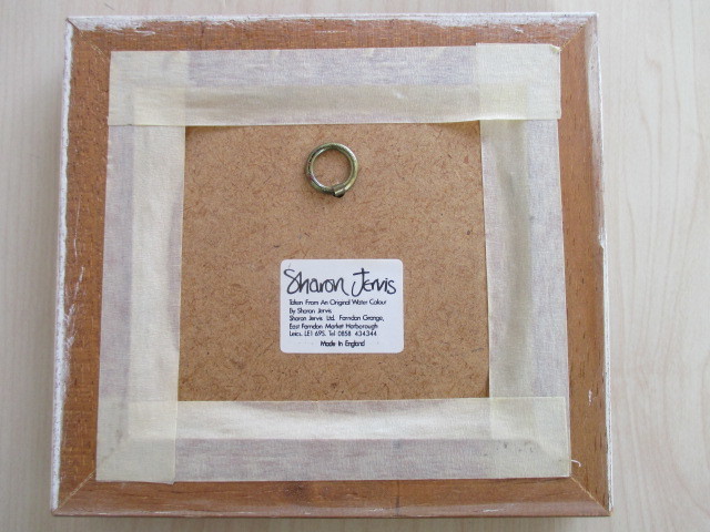 Sharon Jervis Made In England イギリス 猫の水彩画 壁掛け 木製フレーム シャロン ジャーヴィス(雑貨)｜売買さ ...