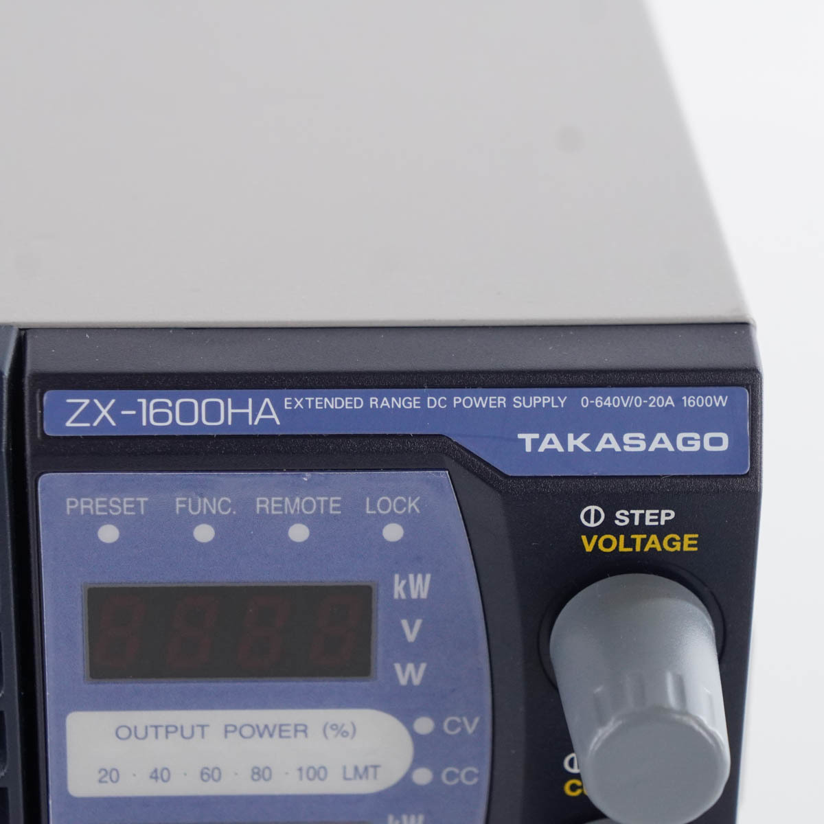 DW 8日保証 04/2019CAL TAKASAGO ZX-1600HA EXTENDED RANGE DC POWER SUPPLY ...