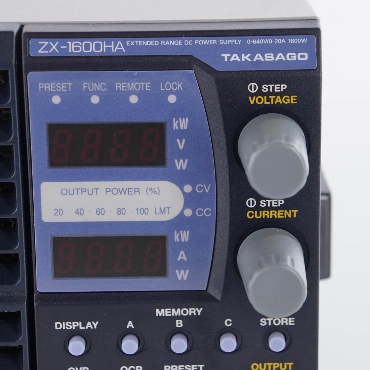 DW 8日保証 04/2019CAL TAKASAGO ZX-1600HA EXTENDED RANGE DC POWER SUPPLY ...