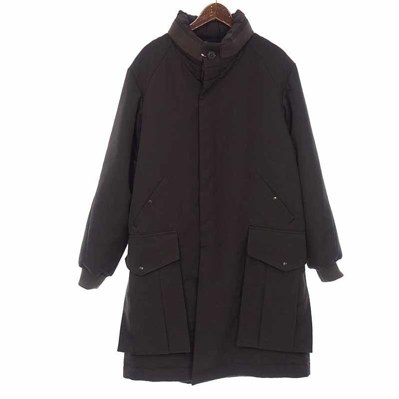 特別価格 デボア/DEVOA 21aw ストラクチャー ウールギャバジン パテッド コート メンズ3 ダークブラウン(Lサイズ)｜売買されたオークション情報、yahooの商品情報をアーカイブ ...