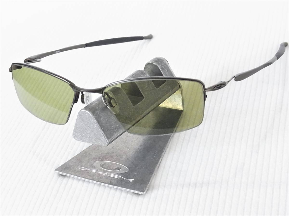 OAKLEY LIZARD 54-18 ＋ TALEX タレックス EASE GREEN サングラス(金属フレーム)｜売買されたオークション ...