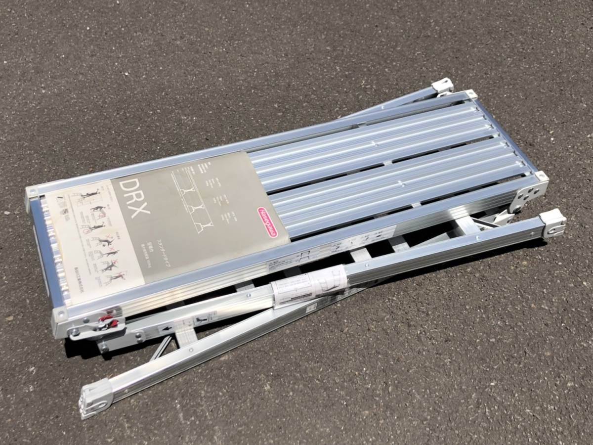 42531 Hasegawa ハセガワ アルミ足場台 DRX-1098C スタンダードタイプ 天板寸法100x30cm 天板高さ0.98m 作業台 a0724-6-3B(足場台、足場板)｜売買 ...