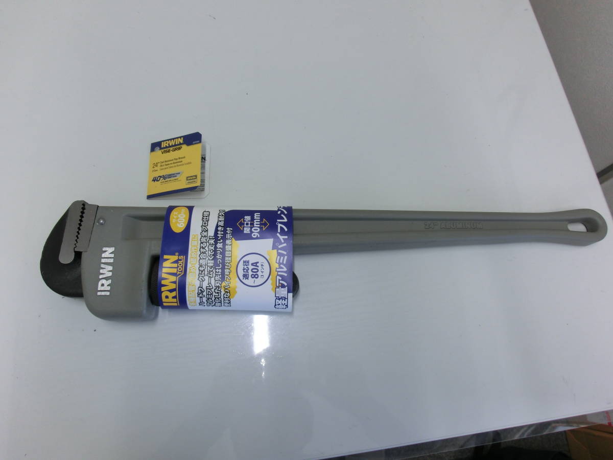 パイプレンチ アルミパイプレンチ IRWIN アーウィン 600mm 2074124(パイプレンチ)｜売買されたオークション情報、yahooの ...