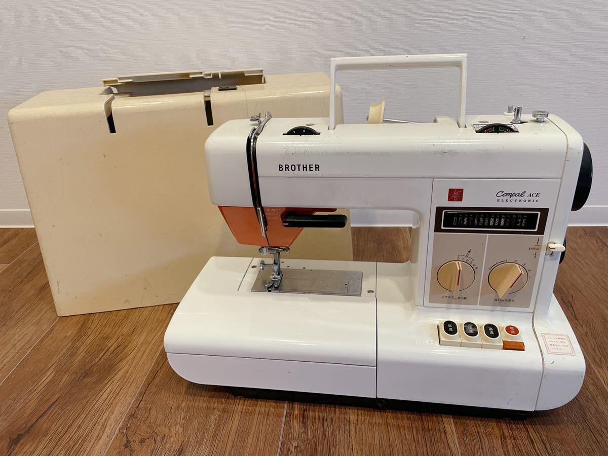 BROTHER Compal ACE ELECTRONIC ZZ3-B761 電子 ミシン ブラザー コンパル エース 電動 家庭用 裁縫 ...