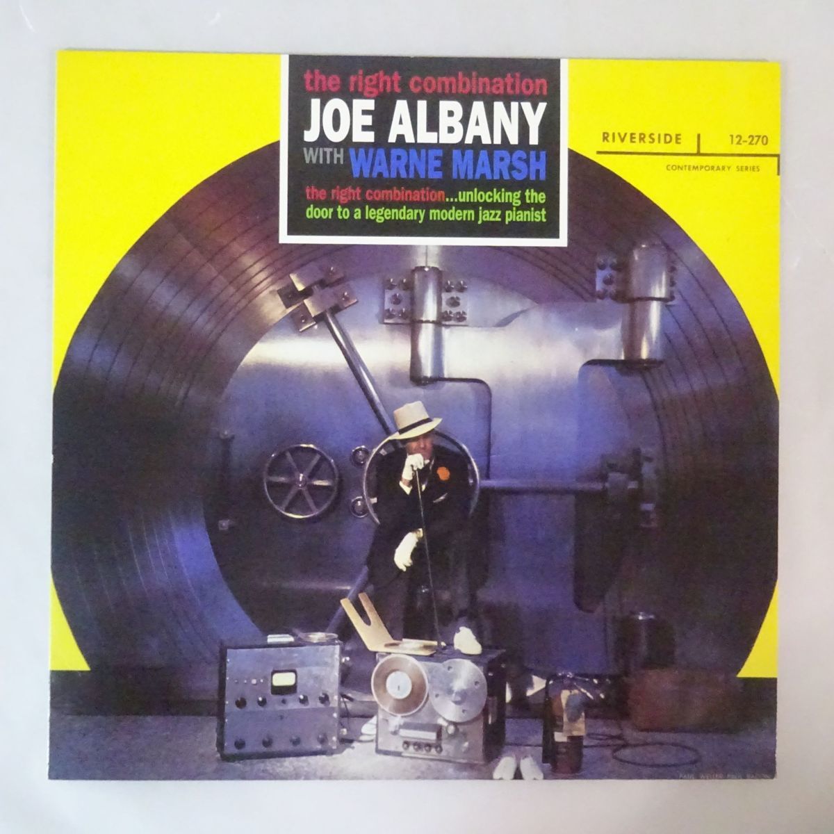 14001662; US盤/OJC RIVERSIDE Joe Albany with Warne Marsh / The Right ...