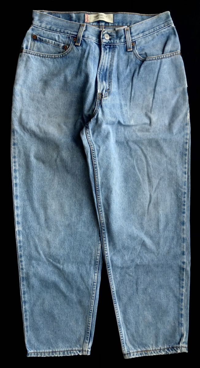 リーバイス 560 バギーパンツ テーパード ワイド デニム ジーンズ ジッパーフライ Levis COMFORT FIT フェードブルー ルーズ 柳5841(W31)｜売買されたオークション ...
