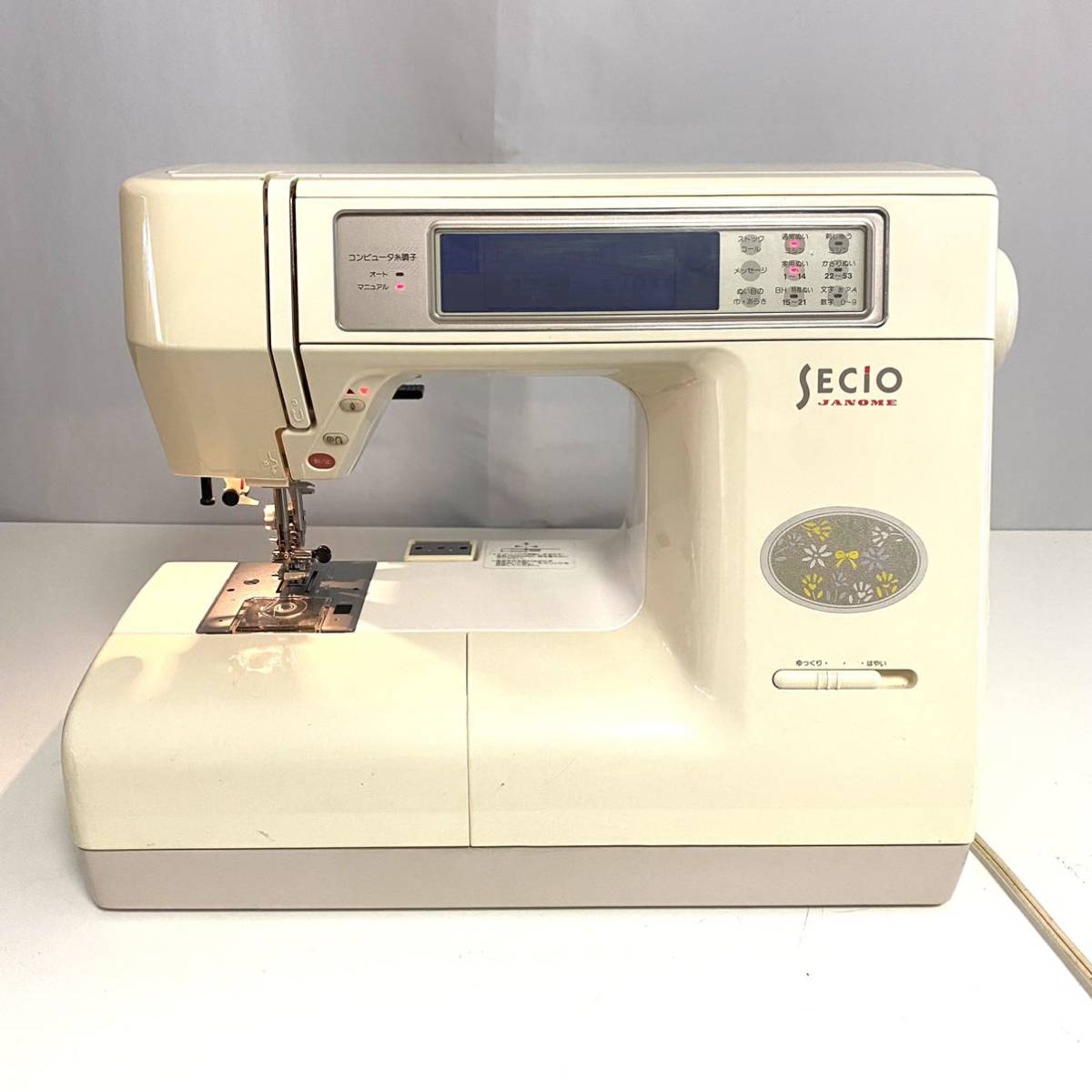 通電確認済み JANOME ミシン MODEL 8200 ジャノメ SECiO セシオ(ジャノメ)｜売買されたオークション情報、yahooの ...
