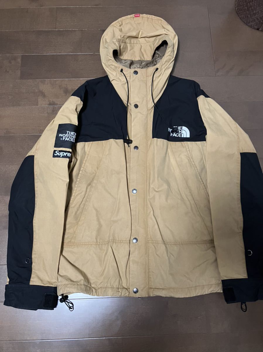 10aw SUPREME シュプリーム THE NORTH FACE ノースフェイス Waxed Cotton Parka Mountain ...