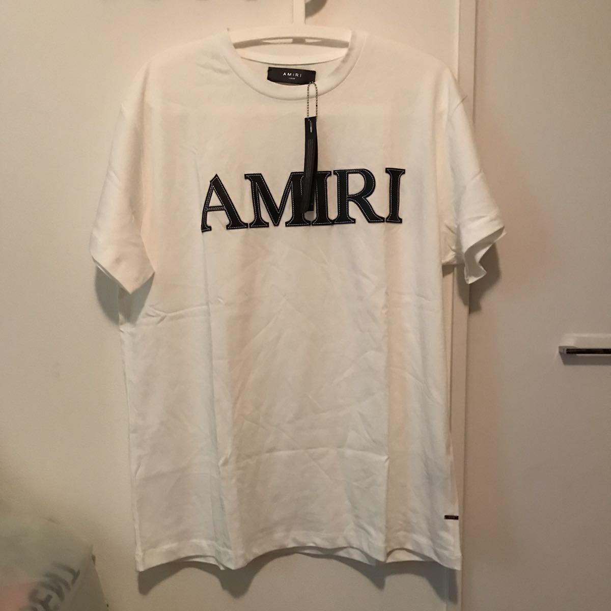 Amiri tシャツ L タグ付(半袖Tシャツ)｜売買されたオークション情報、yahooの商品情報をアーカイブ公開 - オークファン ...