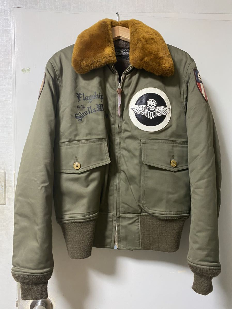 The REAL McCOY'S TYPE B-10 size36(36インチ)｜売買されたオークション情報、yahooの商品情報をアーカイブ公開 - オークファン（aucfan.com）