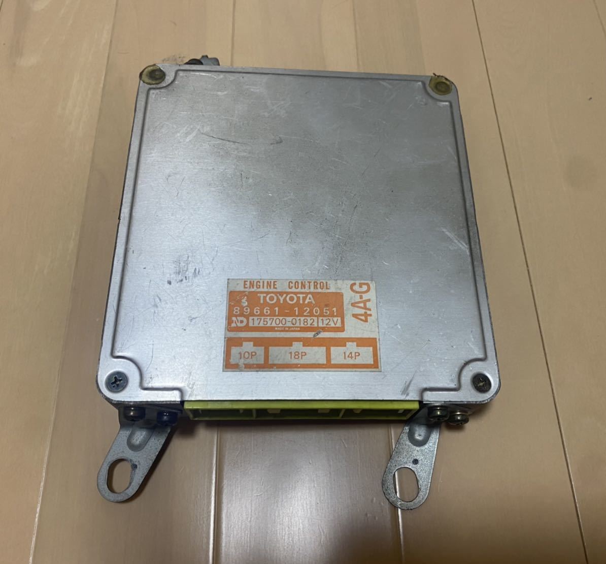 AE86 純正 エンジンコンピューター 前期 89661-12051 4AG ECU(トヨタ用)｜売買されたオークション情報、yahooの商品 ...
