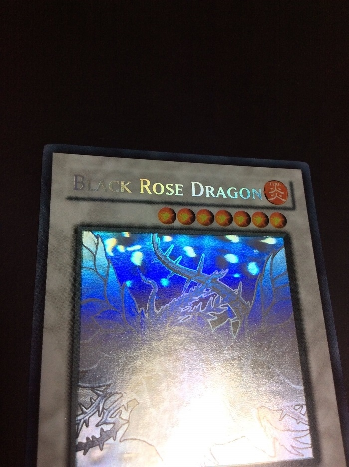 遊戯王 英語版 ブラック ローズ ドラゴン/Black Rose Dragon 1st Edition ホロ ゴーストレア/Ghost ...