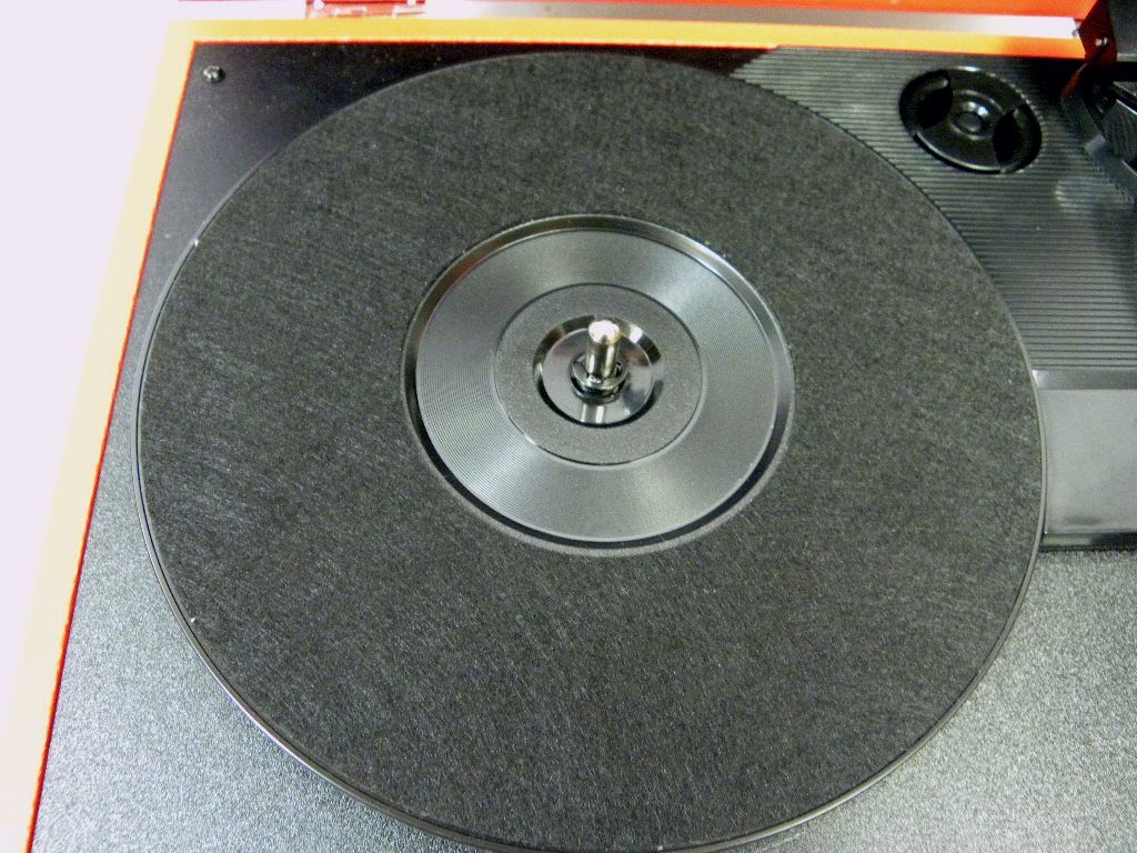 ION VINYL TRANSPORT iT59 ポータブルレコードプレーヤー 33/45/78回転 EP/LP/SP盤対応 小型電蓄 ベルト ...