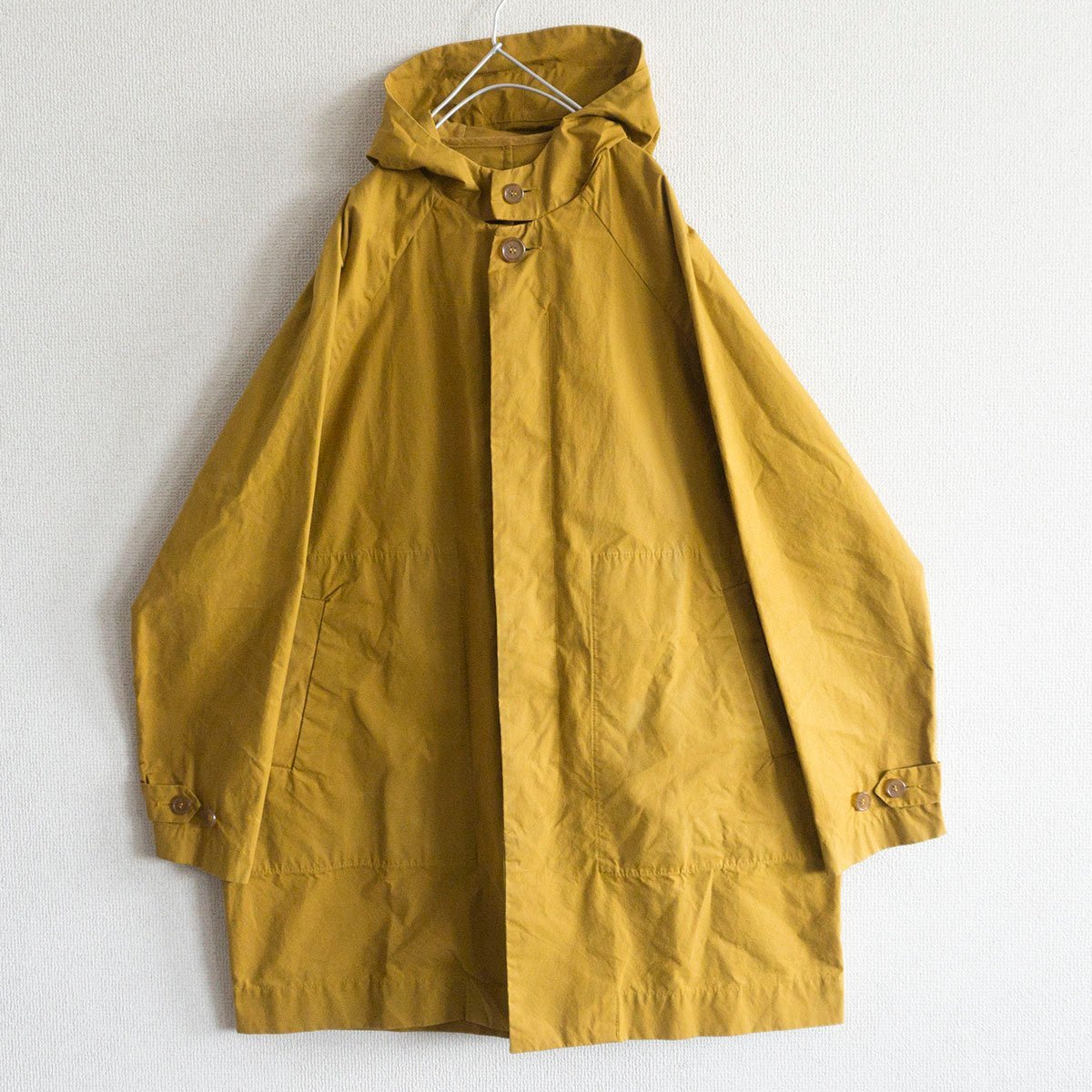 極上品 CASEY CASEY 18AW WAX COTTON COAT M ワックス コットン コート ケーシー ケーシー 2208157(Mサイズ)｜売買されたオークション情報、yahoo ...
