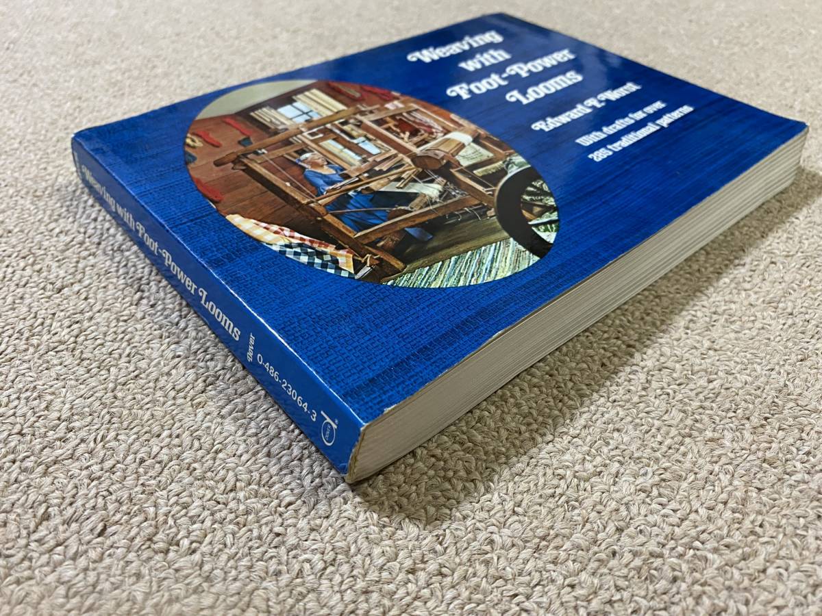 アンティーク レトロ 洋書 Weaving With Foot-Power Looms Edward Francis Worst 編み物 織物 ...