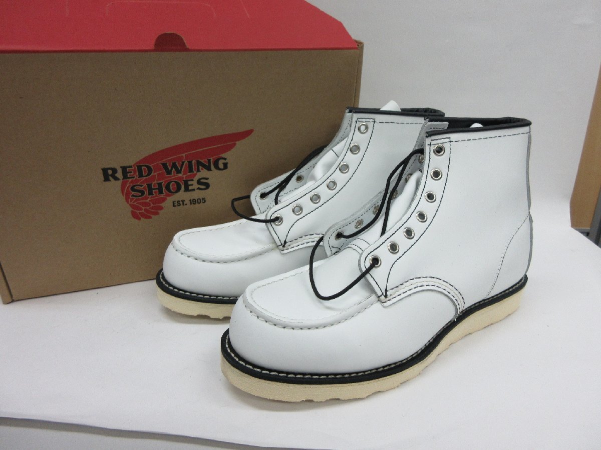 1000円 レッドウィング RED WING BEAMS別注 8871 アイリッシュセッター ブーツ ホワイト サイズ9E(9インチ)｜売買さ ...