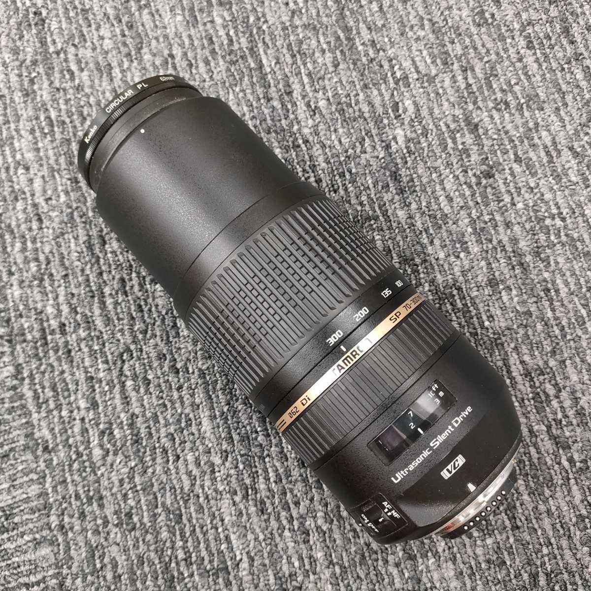 TAMRON SP 70-300mm F/4-5.6 Di Kenko CIRCULAR PL 62mm JACKAR MC UV WIDE ...
